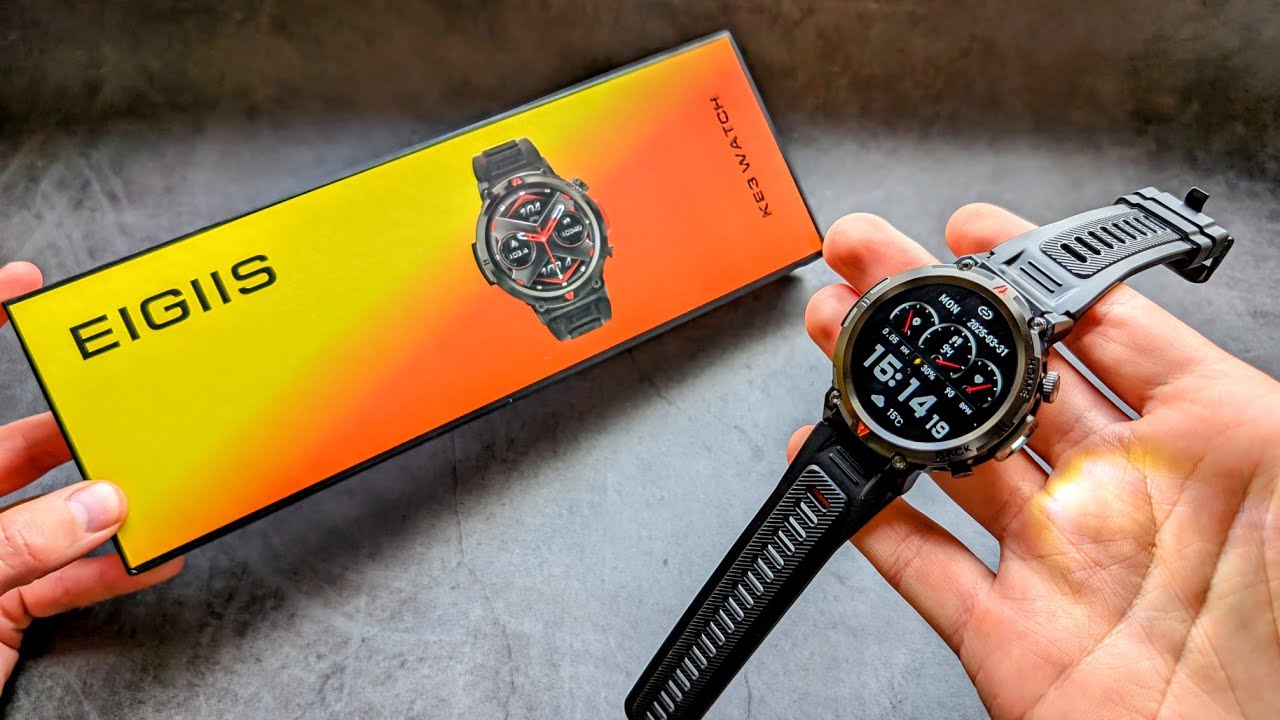 EIGIIS KE3 Smartwatch – Affordable, Powerful, and Stylish!