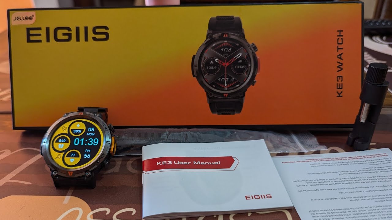 EIGIIS KE3 Smartwatch 🔥 ¡La Revolución en Tu Muñeca! Unboxing y Opinio