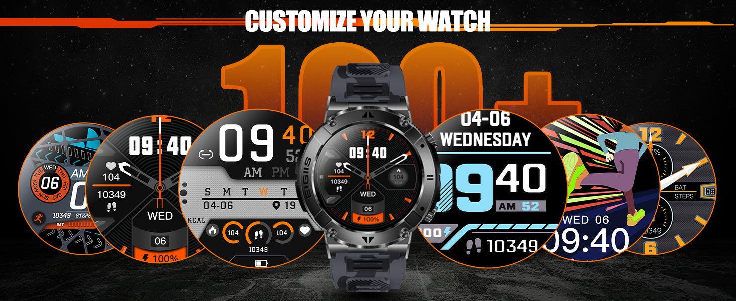 EIGIIS Smartwatch KE2: Actual use of shooting, comprehensive display,