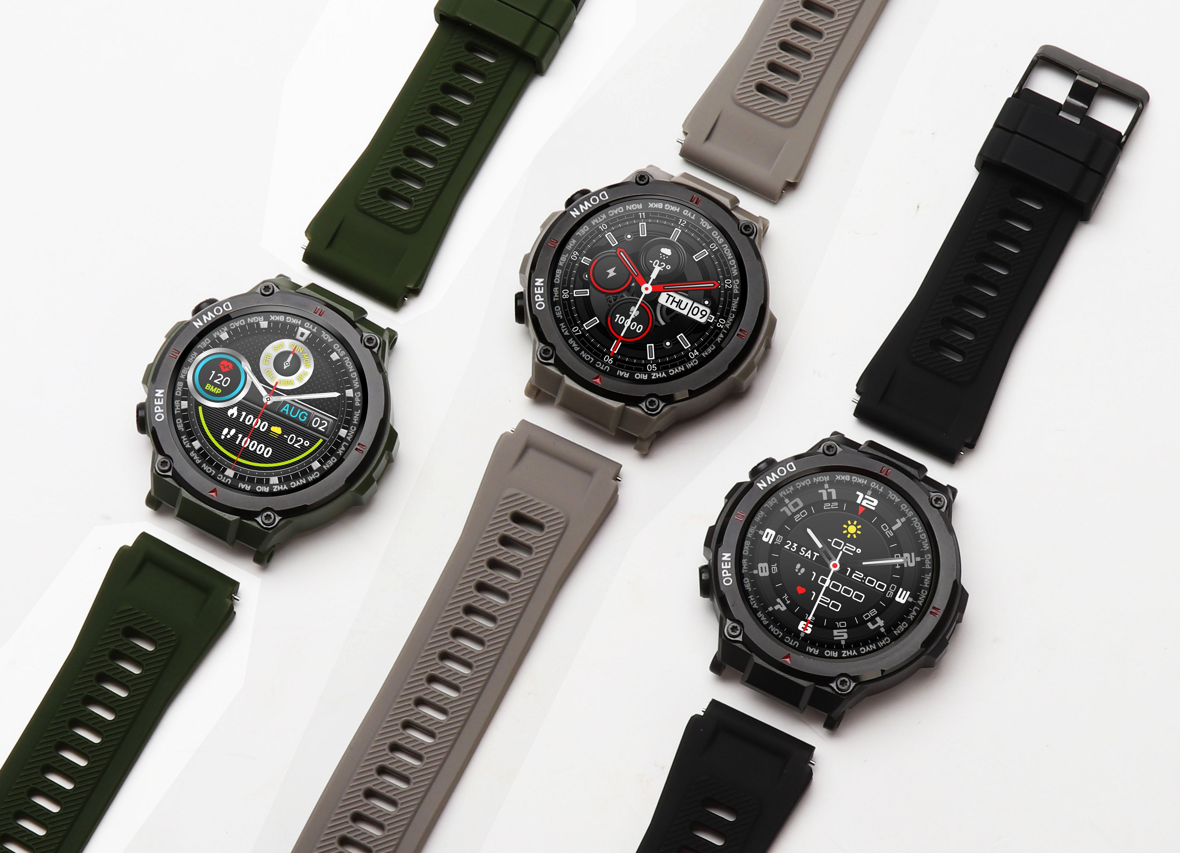 EIGIIS K22 Smart Watch With Bluetooth Dail Heart Rate Monitor Activity